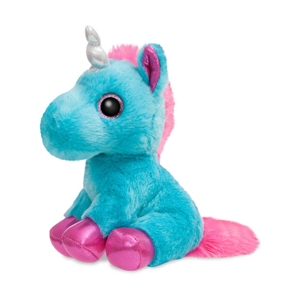 Blue unicorn soft toy store