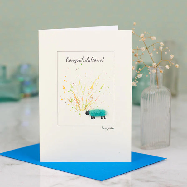 Sheep Congratulations Card – Luss General Store