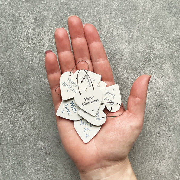Little Heart Sign - Merry Christmas – Luss General Store